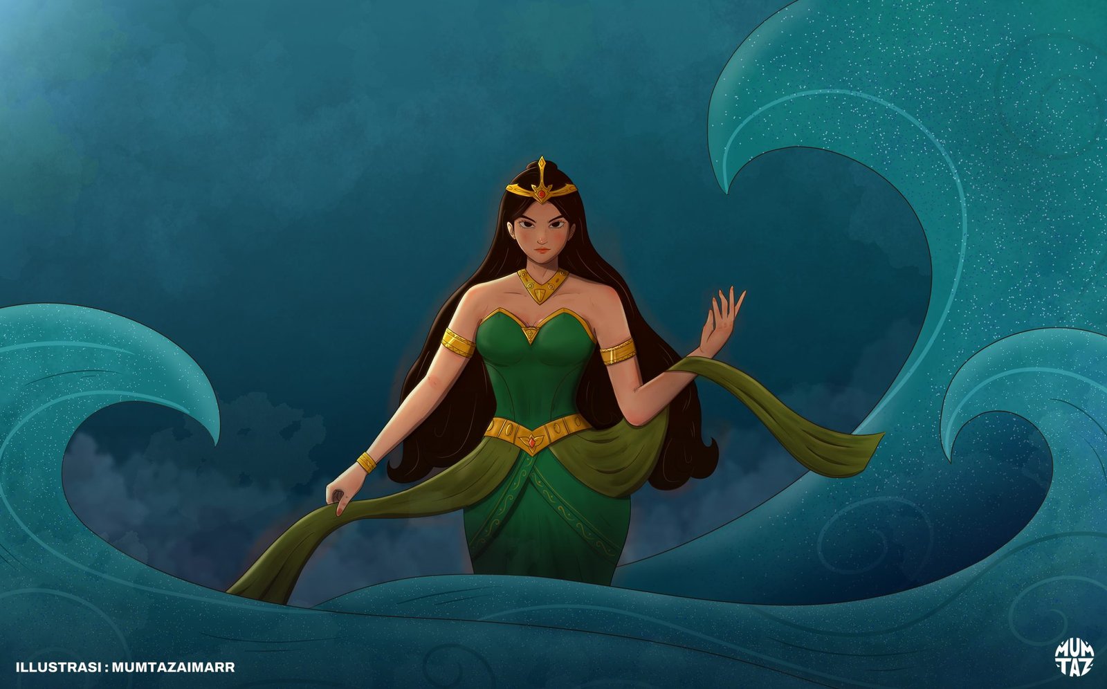 Nyi Roro Kidul: Sang Legenda Ratu Pantai Selatan - SukabumiHitz