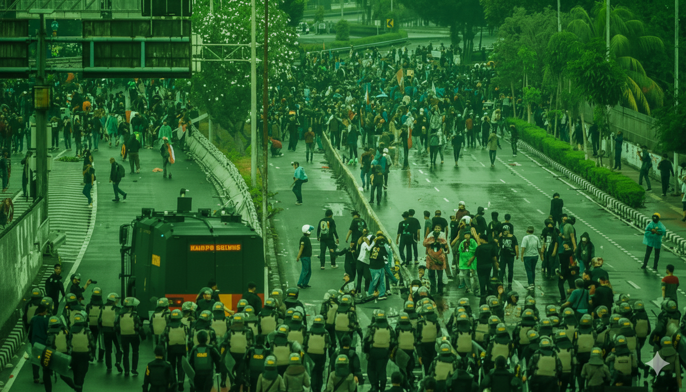 Brave Pink dan Hero Green Jadi Simbol Perlawanan dan Harapan Masyarakat ...